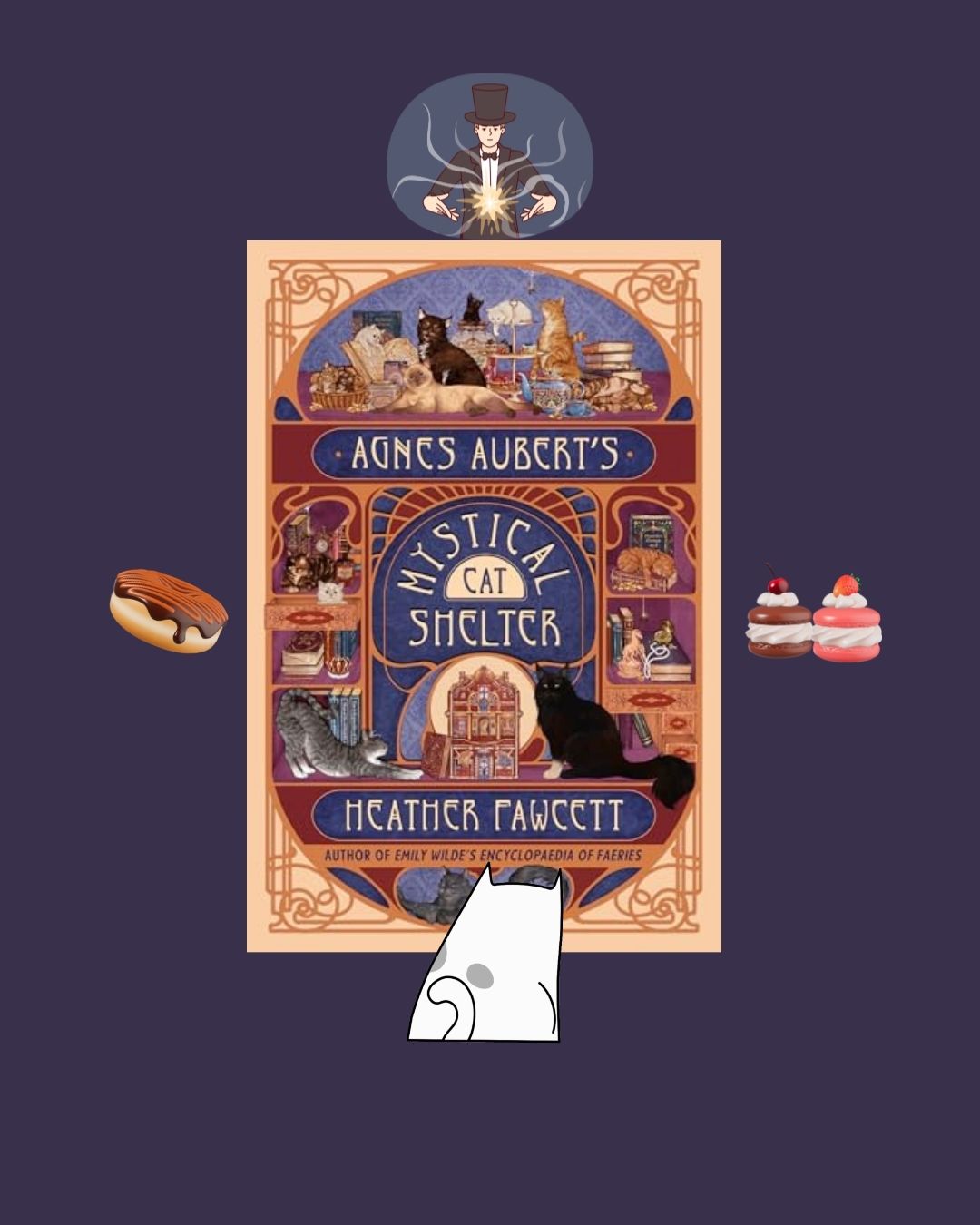 Book Review: AGNES AUBERT’S MYSTICAL CAT SHELTER – Jessica Crawford